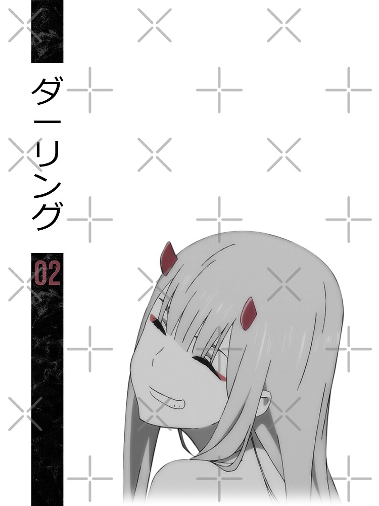 ""Darling" ZeroTwo - Darling in the Franxx" Art Print for Sale by ...