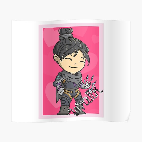 "Cute Wraith" Poster by EZTs | Redbubble