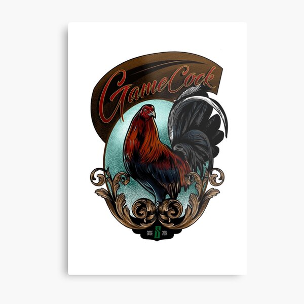 Gamefowl Metal Prints | Redbubble