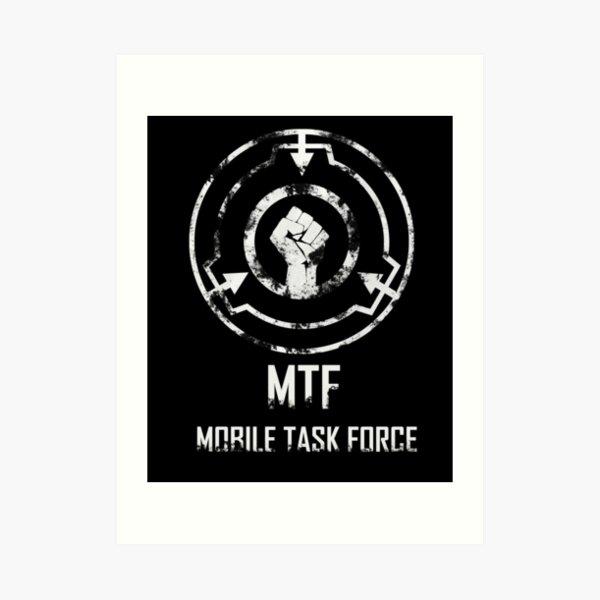 "SCP Foundation: Moblie Task Force (MTF)" Art Print by Rebellion-10 ...
