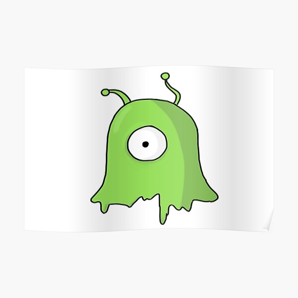 "Brain slug" Poster by Theantivanhoes | Redbubble