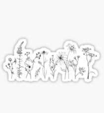 Wildflower Stickers | Redbubble
