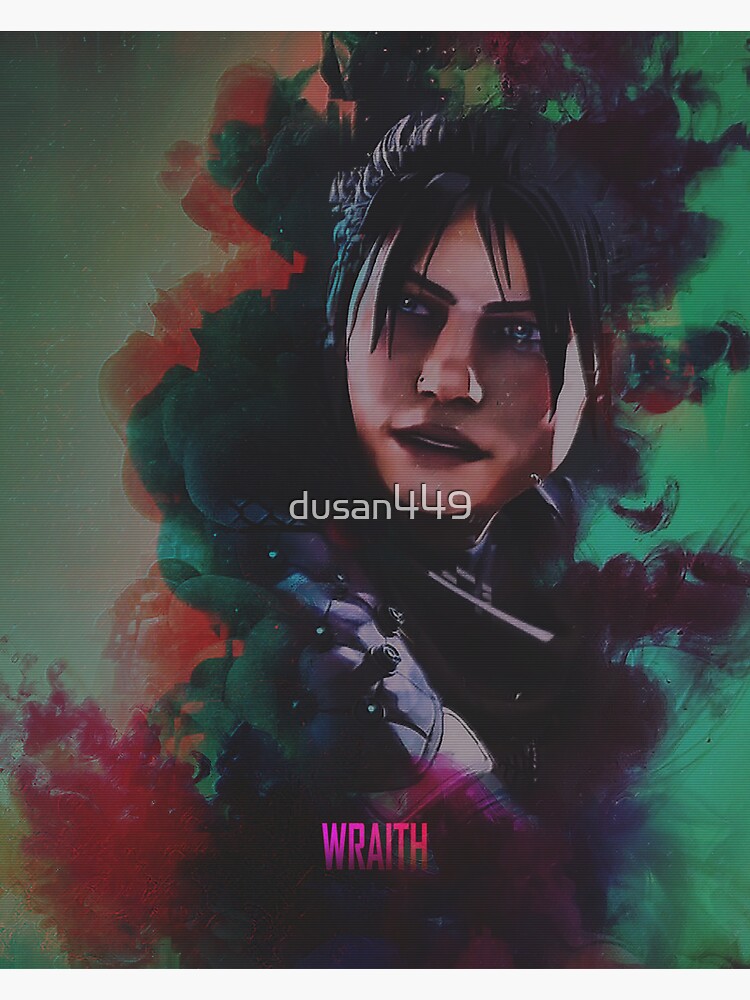 "APEX LEGENDS / WRAITH v3" Sticker for Sale by dusan449 | Redbubble