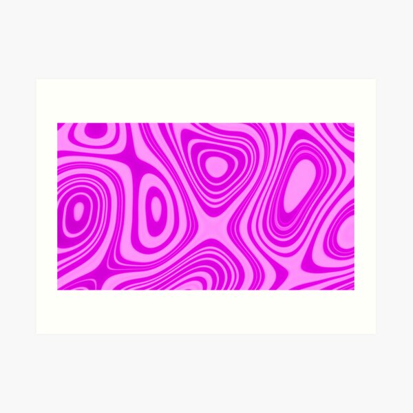 "Abstract Neon Blobs Wallpaper" Art Print by Inimma | Redbubble