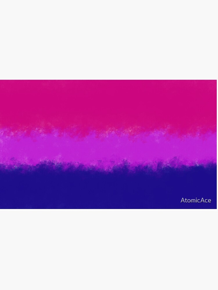 "Bi Flag" Canvas Print for Sale by AtomicAce | Redbubble