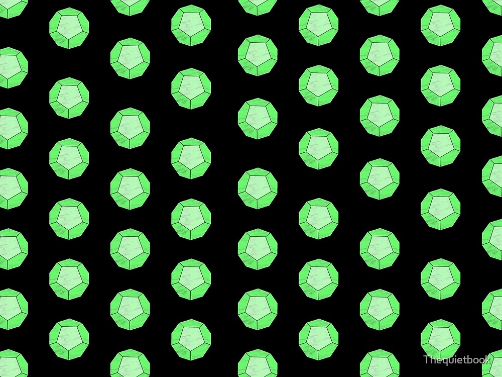 "Dungeons and Dragons D12 Dice" by Thequietbook | Redbubble