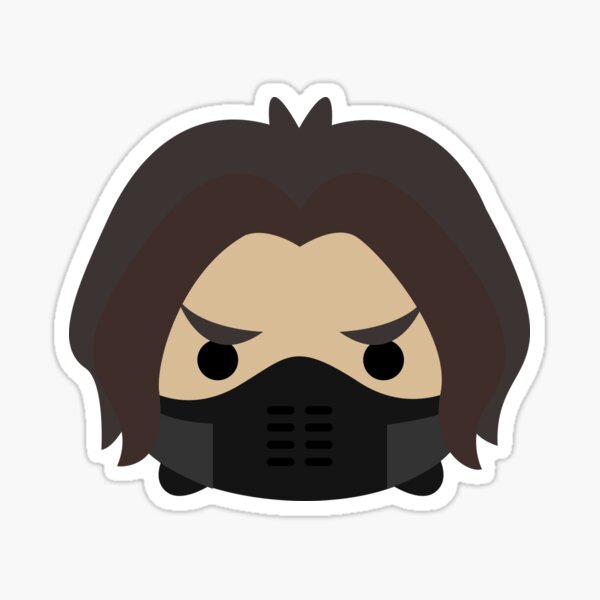 "Winter Soldier " Sticker for Sale by RustedSoldier | Redbubble