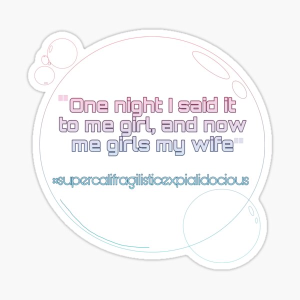 "Marriage " Sticker for Sale by Evlenchantress | Redbubble