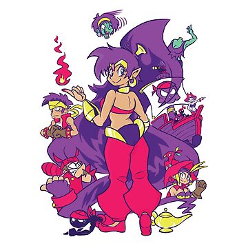 "Shantae Genie of the Lamp Design" Photographic Print for Sale by McGuy ...