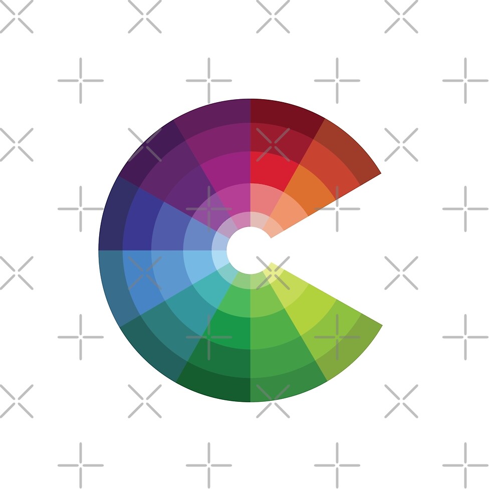 "8 Bit Color Wheel" by quick-brown-fox | Redbubble