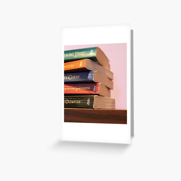 Percy Jackson Greeting Cards | Redbubble
