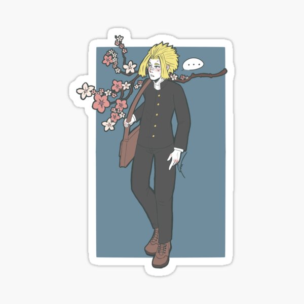 "Life of All Might 3 - Middle school Might" Sticker by Gruch | Redbubble