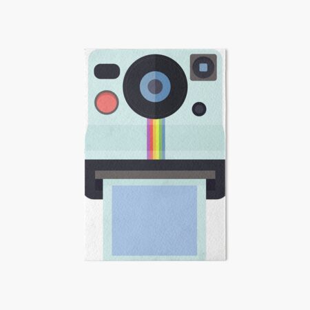 "Polaroid Camera Doodle Cartoon Illustration Cute tumblr cool" Art ...
