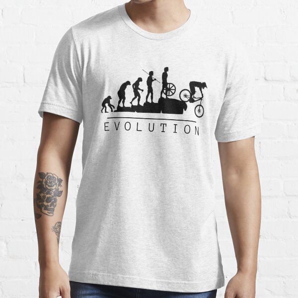"Mountain Bike Evolution" T-shirt for Sale by mbalo | Redbubble ...