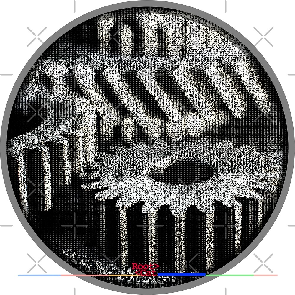 "GEARS By RootCat (Ascii Art)" by Grimm Land | Redbubble