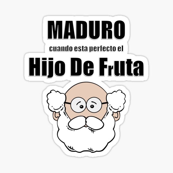 "Maduro HDP" Sticker for Sale by TJManrique | Redbubble