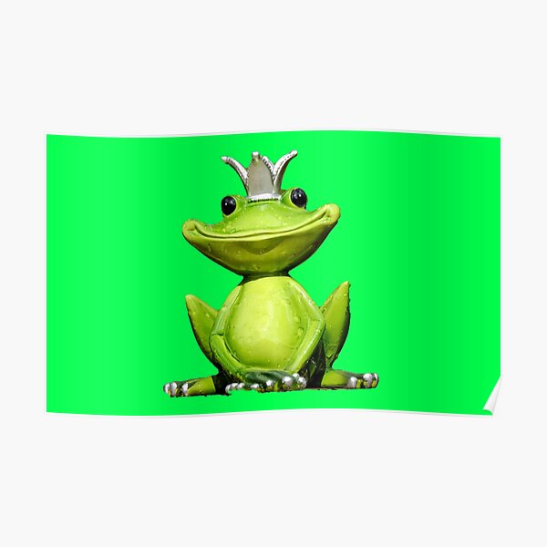 "Frog Prince" Poster by robspencer | Redbubble