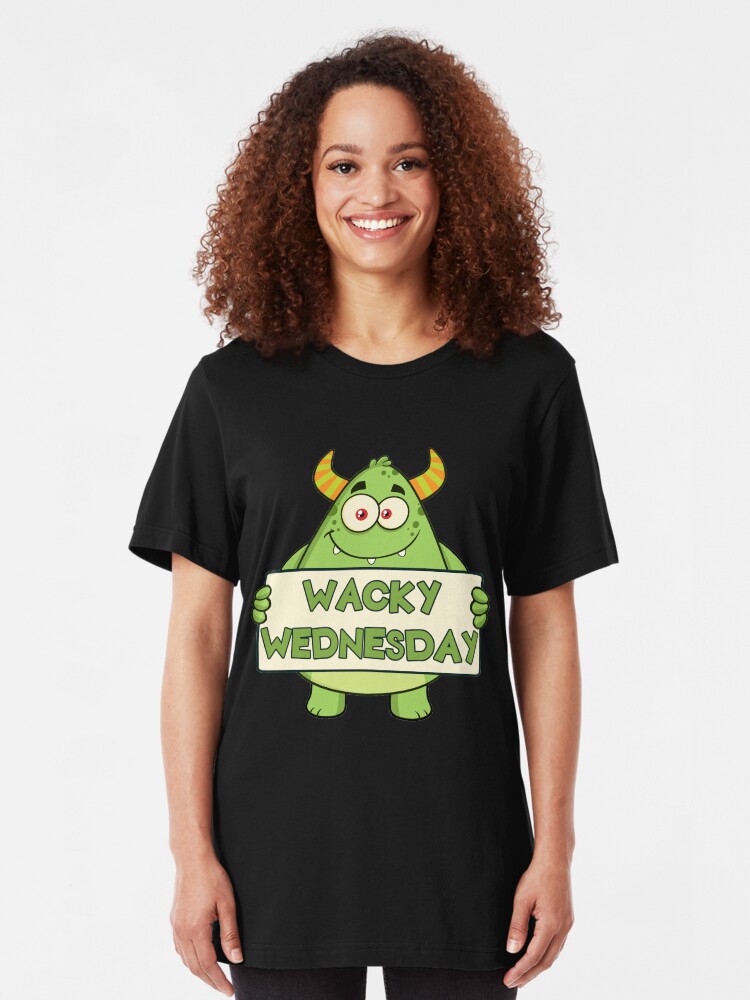 "WACKY WEDNESDAY for wacky wednesdays" T-shirt by ryanturnley | Redbubble