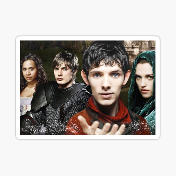 "Merlin BBC | tv show" Sticker for Sale by artatiana | Redbubble