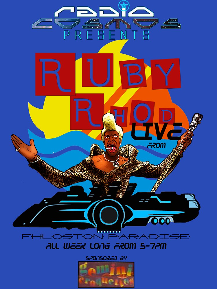 "Ruby Rhod LIVE!" Essential T-Shirt for Sale by shinkenguard | Redbubble