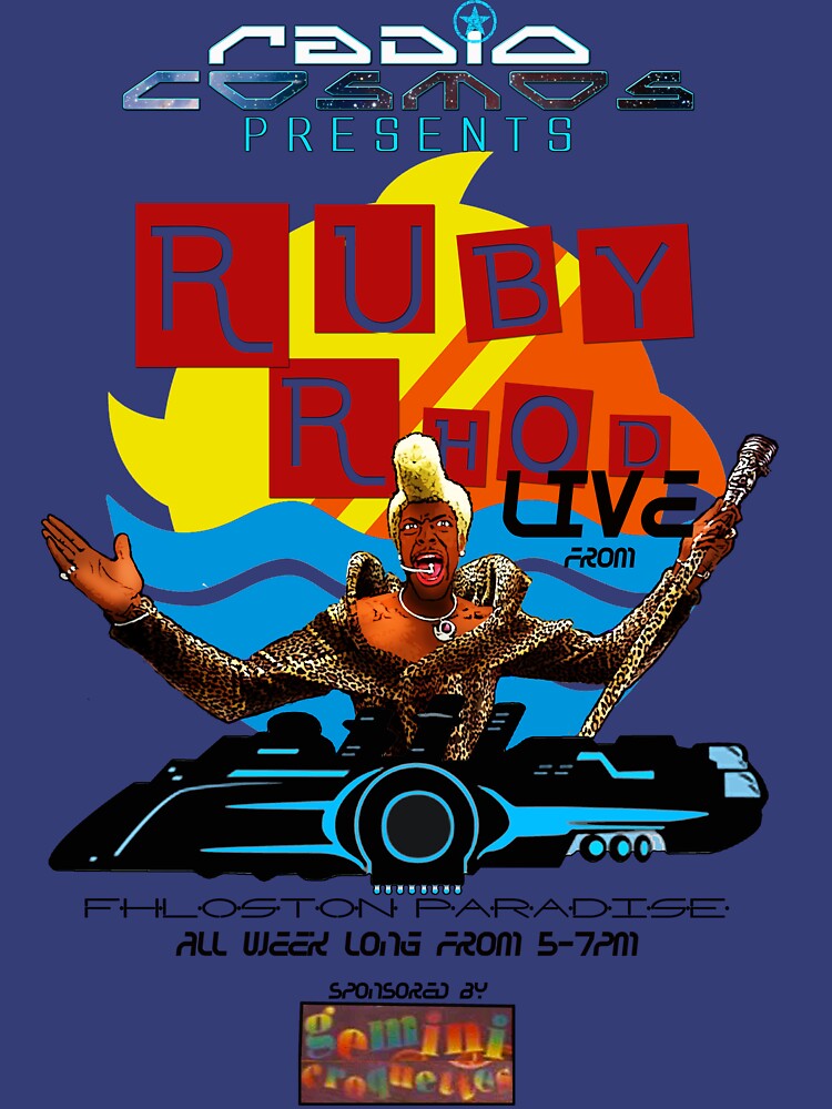 "Ruby Rhod LIVE!" T-shirt for Sale by shinkenguard | Redbubble | the ...