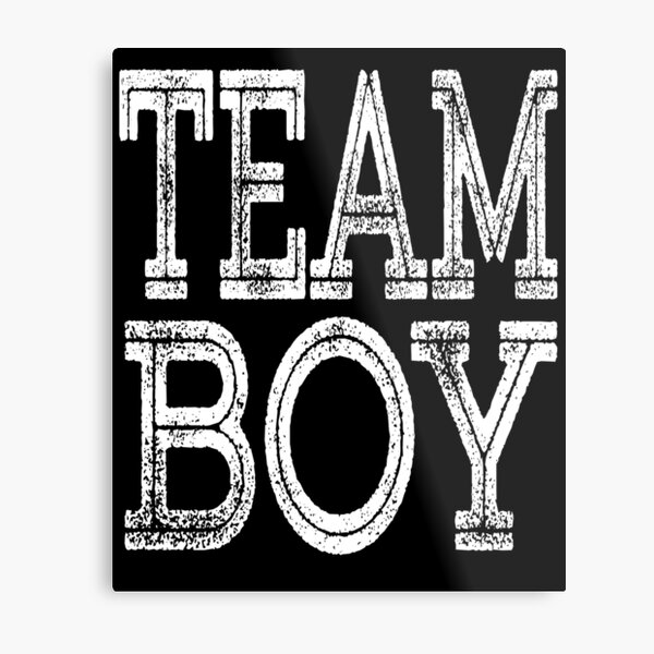 Lámina metálica «Camiseta del partido de fiesta de bienvenida al bebé ...