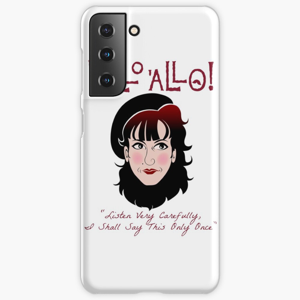 "Allo Allo, Michelle (of the resistance) Dubois, "Listen very carefully ...