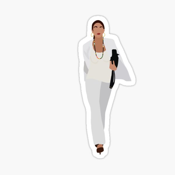"AOC" Sticker for Sale by Mazie Kate | Redbubble