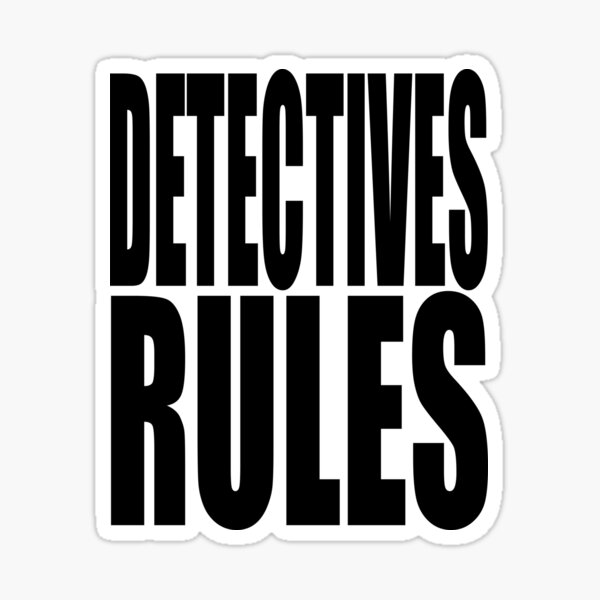 "Detective Rule Gender Reveal Baby Shower Cute Gift T Shirt Black ...