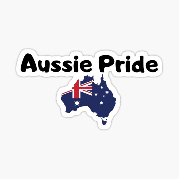 "Aussie Pride" Sticker for Sale by freedom4life | Redbubble