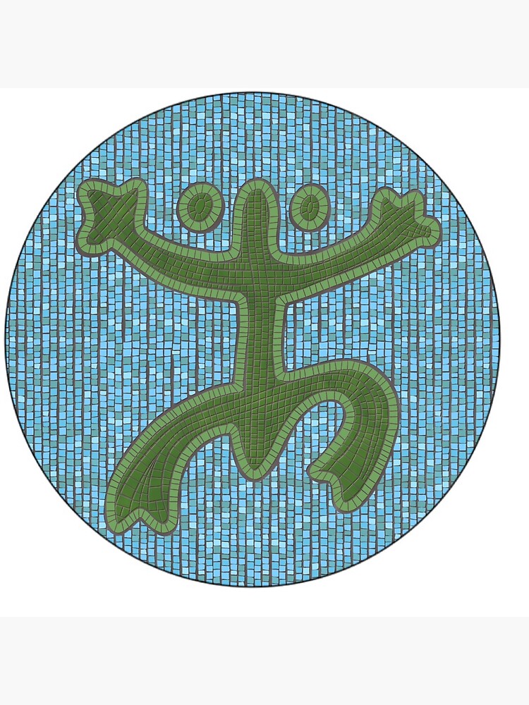 Lámina fotográfica «Mosaico Taino Coqui De Puerto Rico» de penmanships ...