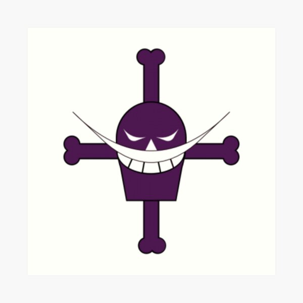 "Flag of Shirohige" Art Print for Sale by Gnesis98 | Redbubble