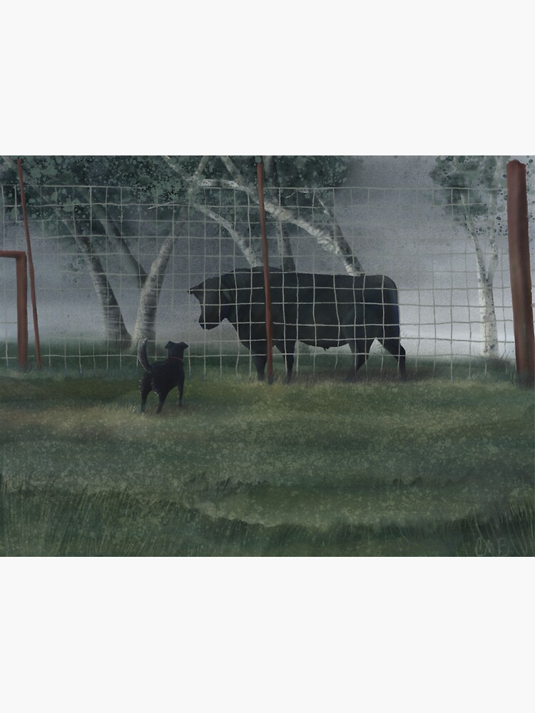 "Unlikely friends" Sticker by Carbuxton | Redbubble