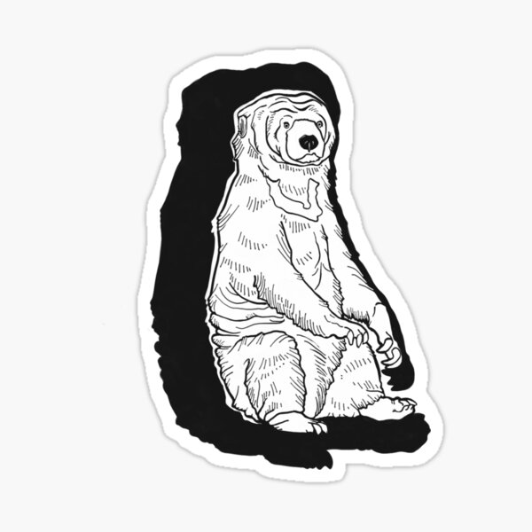 "The Majestic Malaysian Sun Bear" Sticker for Sale by Carbuxton | Redbubble