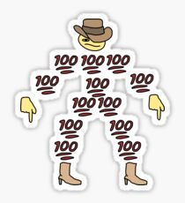 Keepin It 100 Stickers | Redbubble