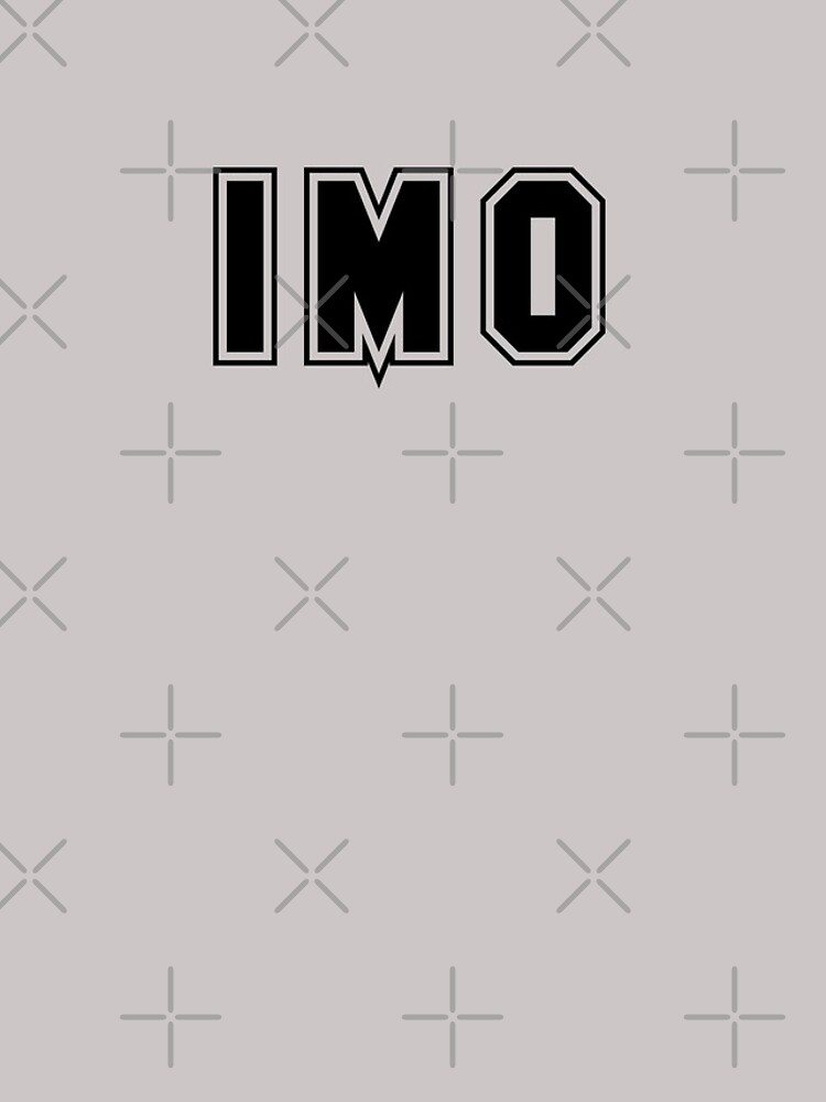 "IMO" iPhone Case for Sale by HiddenStar02 | Redbubble