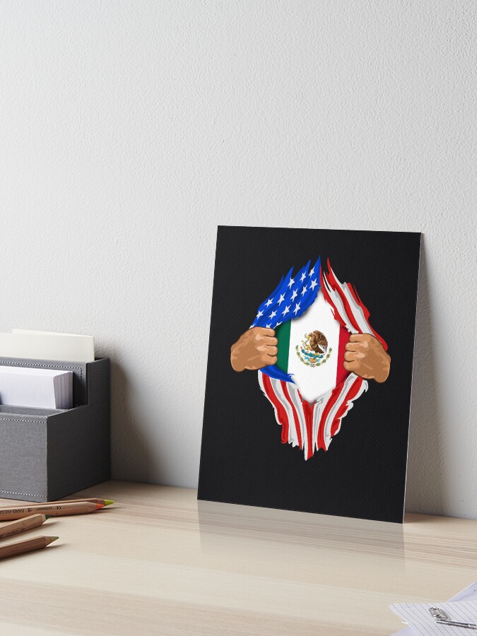 "Mexican Blood Inside Me Design | Mexico Flag Gift" Art Board Print for ...