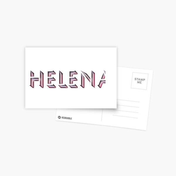 Helena Name Postcards | Redbubble