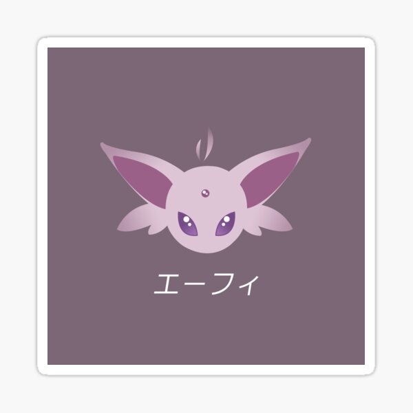 Espeon Stickers | Redbubble