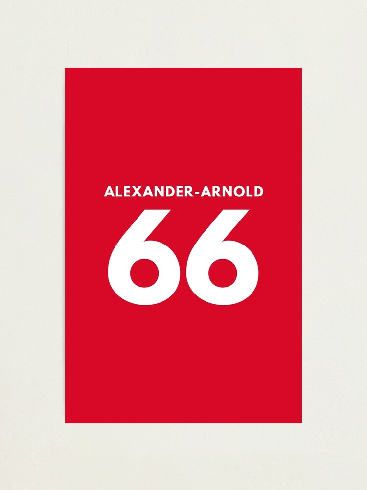 Lámina fotográfica «Trent Alexander-Arnold 66 Liverpool FC Defender ...