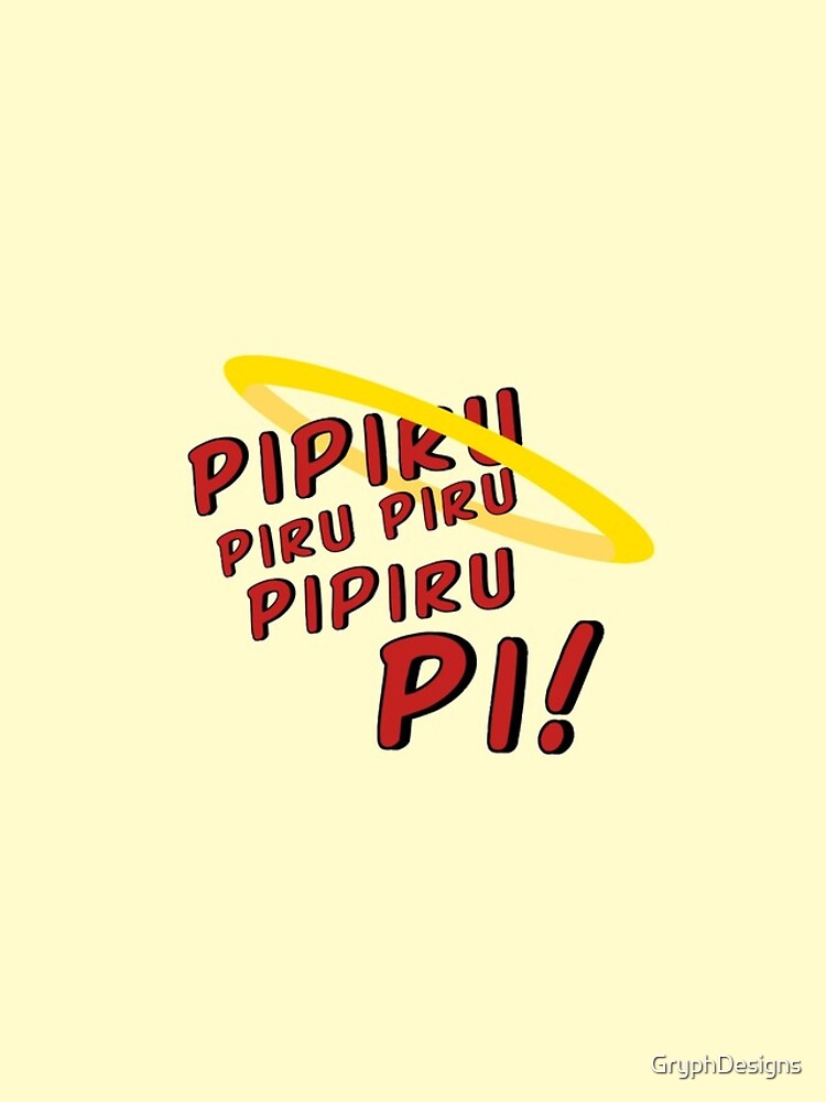 "Pipiru Piru Piru Pipiru Pi!" iPhone Case for Sale by GryphDesigns ...