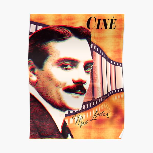 Poster « Max Linder », par RoxanneG | Redbubble