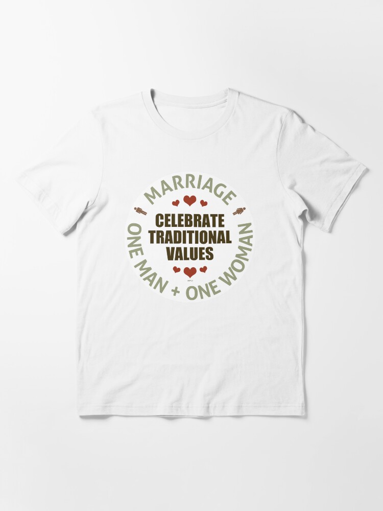 "Celebrate Traditional Values" T-shirt for Sale by morningdance ...