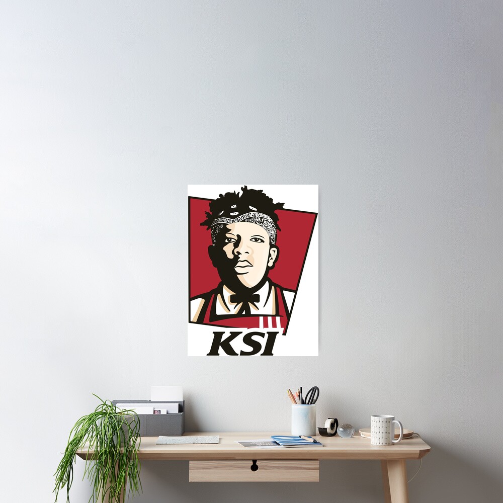 "KSI - KFC Logo" Poster by abubalodesigns | Redbubble