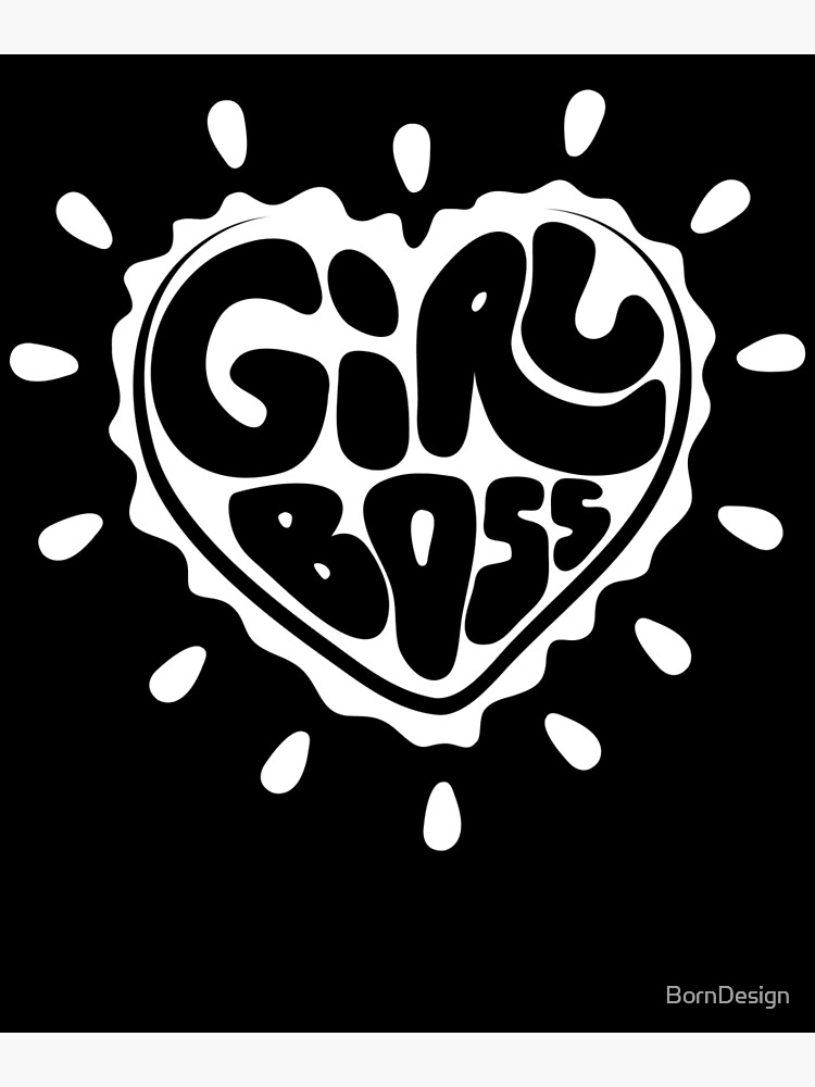 "Girl Boss boss leader female power superwoman" Poster for Sale by ...