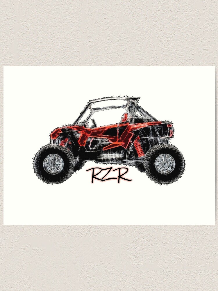 "RZR Sketch" Art Print for Sale by grmcclure | Redbubble