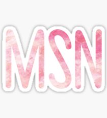 Msn Stickers | Redbubble