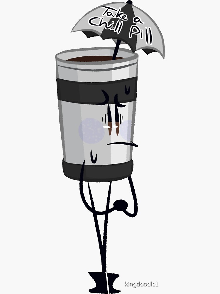 "Thermos" Sticker for Sale by kingdoodle1 | Redbubble