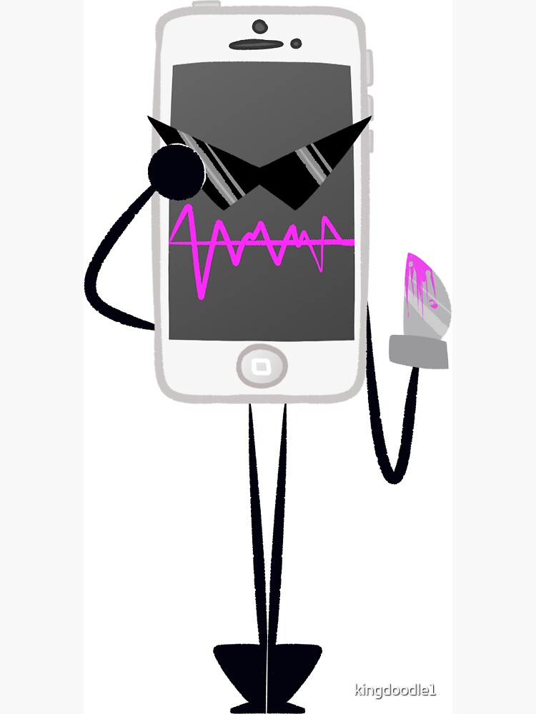 "Mephone 5" Magnet for Sale by kingdoodle1 | Redbubble