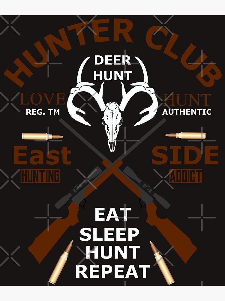 "Hunter Club" Poster by dechap | Redbubble